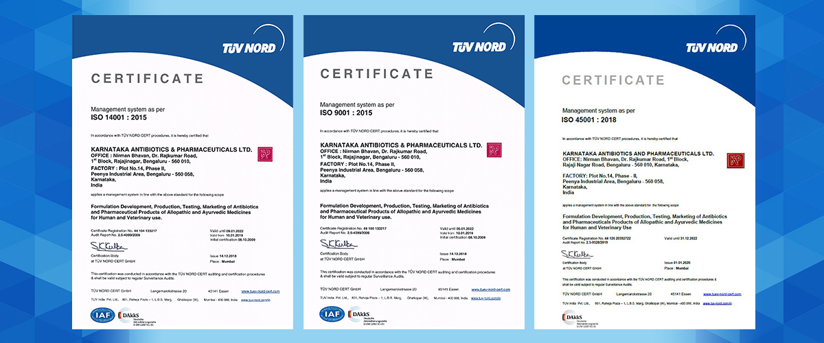 KAPL – KAPL | KARNATAKA ANTIBIOTICS & PHARMACEUTICALS LIMITED